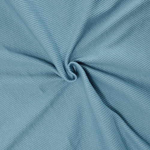 Vintage Blue 2x2 Vertical Rib Knit - DFW11531 | Fashion Fabrics
