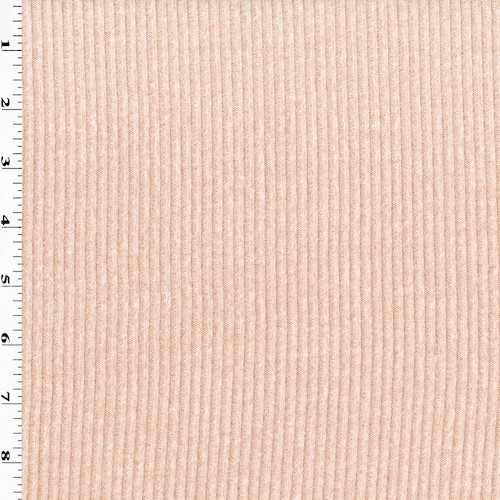 Buff Beige 2x2 Soft Ribbed Knit - DFW11852 Discount Fabrics