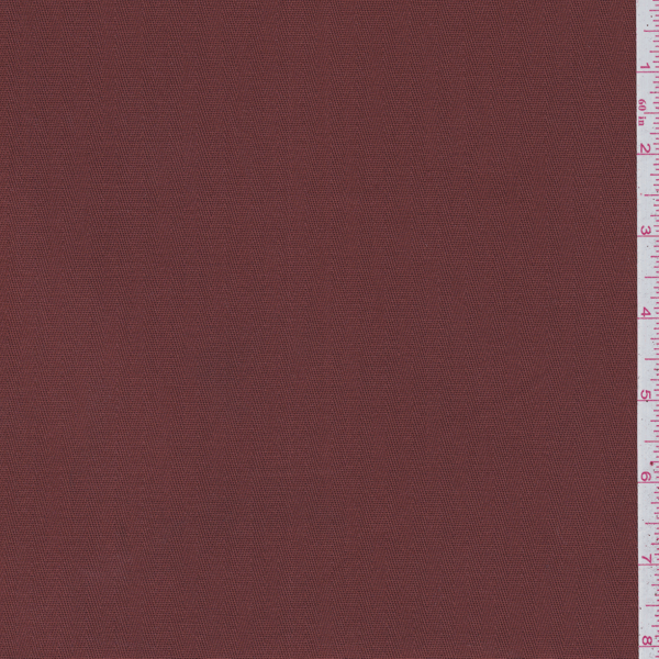 Deep Rust Orange Stretch Twill - 25415 | Fashion Fabrics